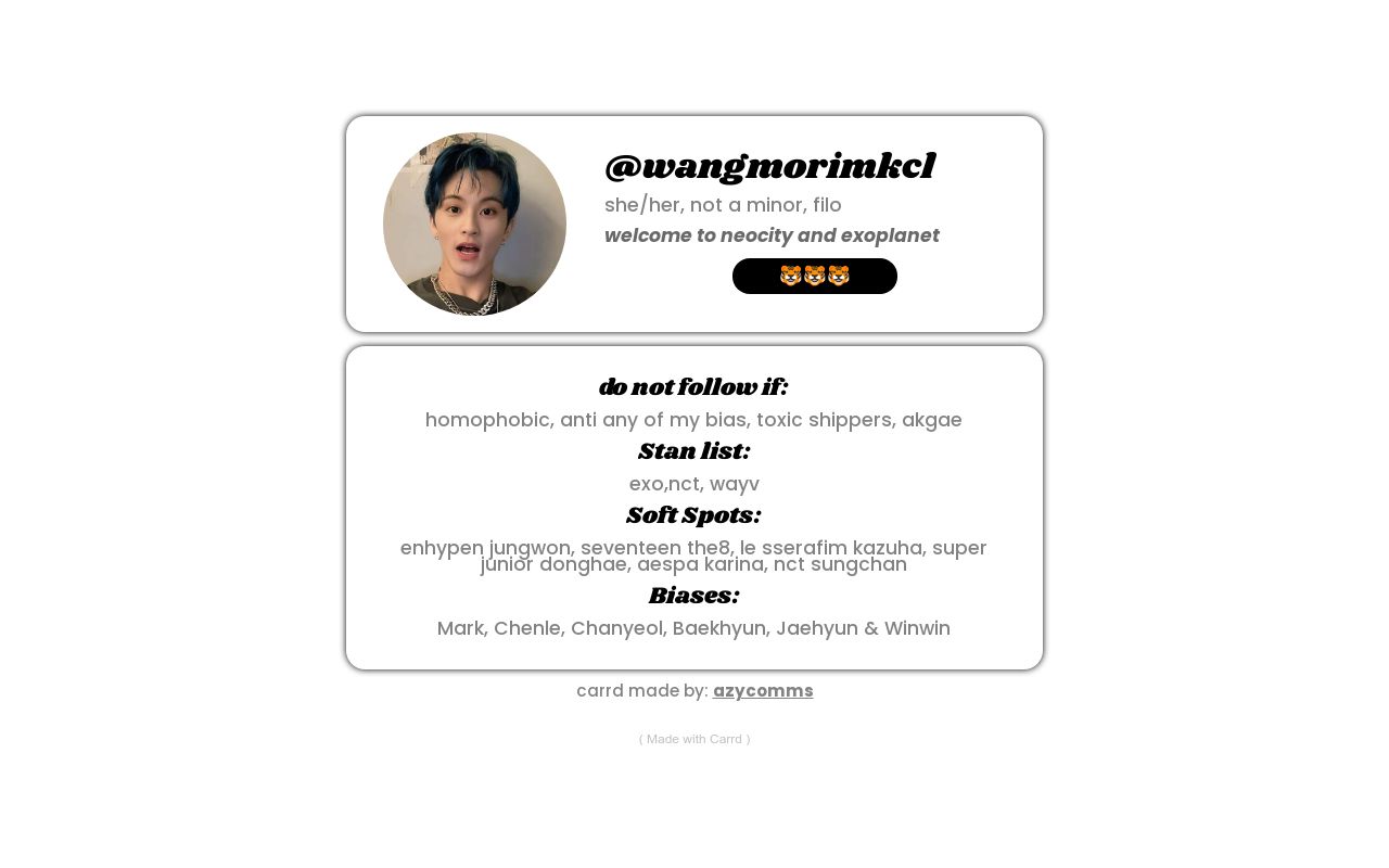 wangmorimkcl's carrd